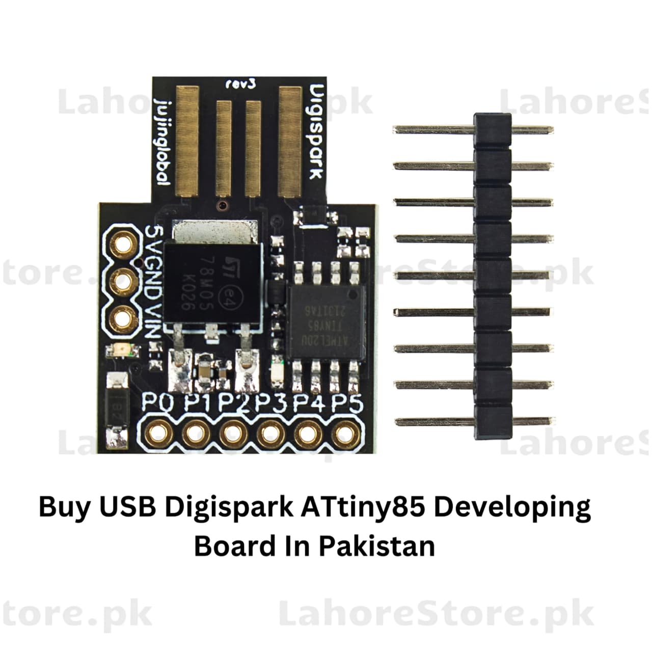 USB Digispark Development Board – ATTiny85 Microcontroller Module for ...